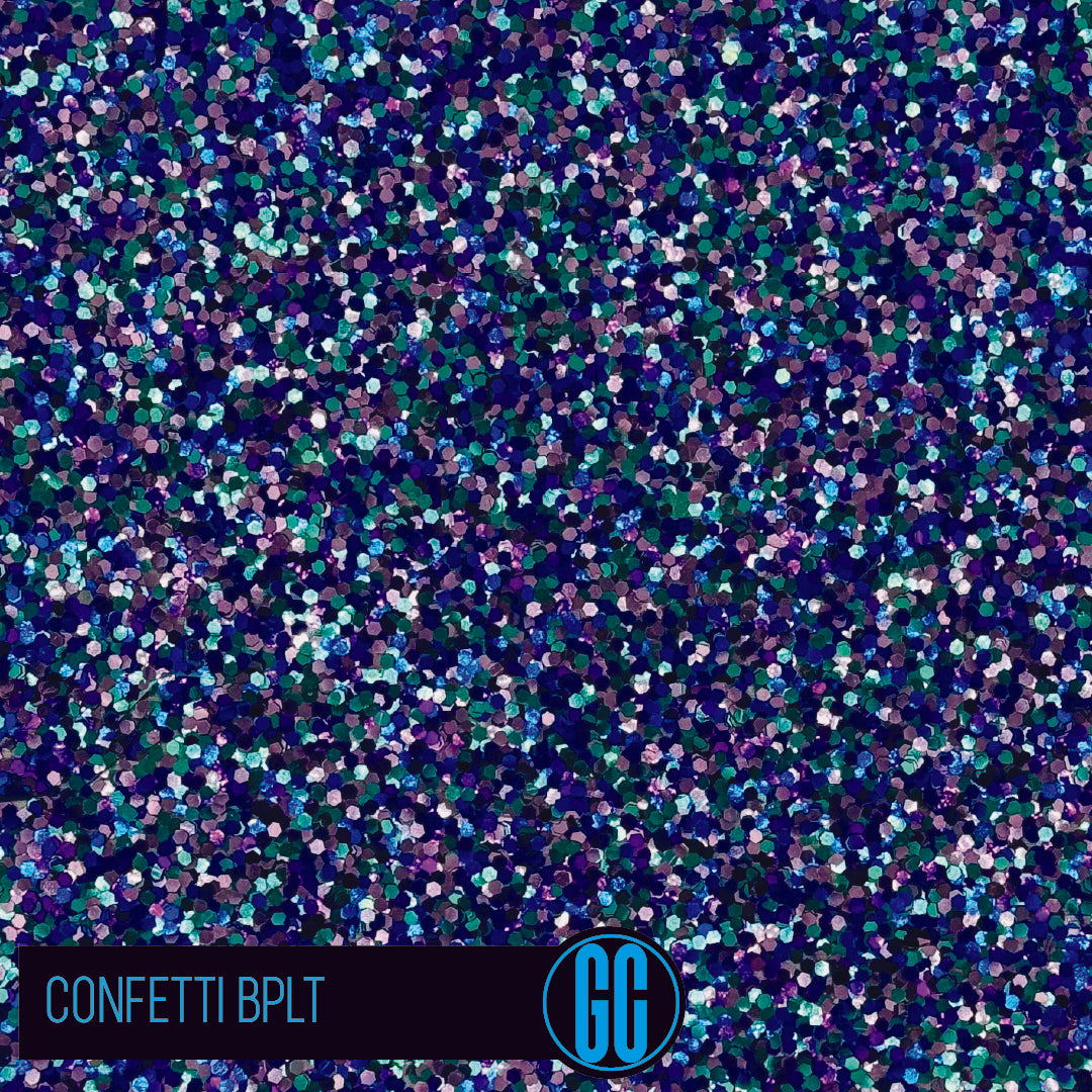 A4 Size Multi BPLT Confetti Glitter Fabric – Glitter Crafts UK