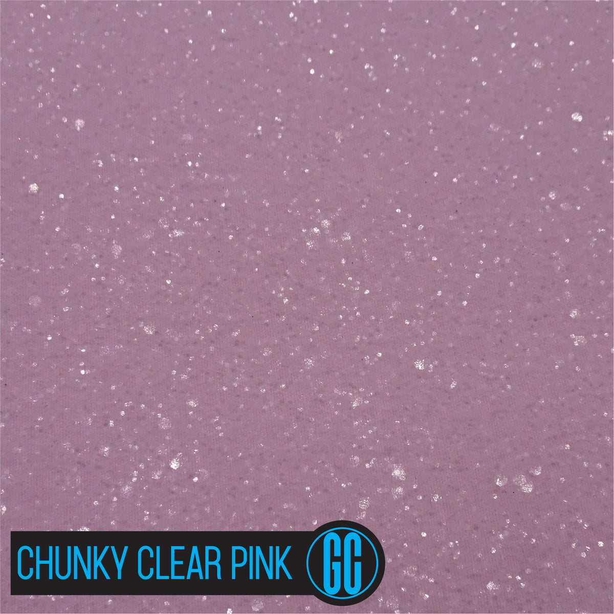 A4 Size Chunky Clear Pink Glitter Fabric – Glitter Crafts UK